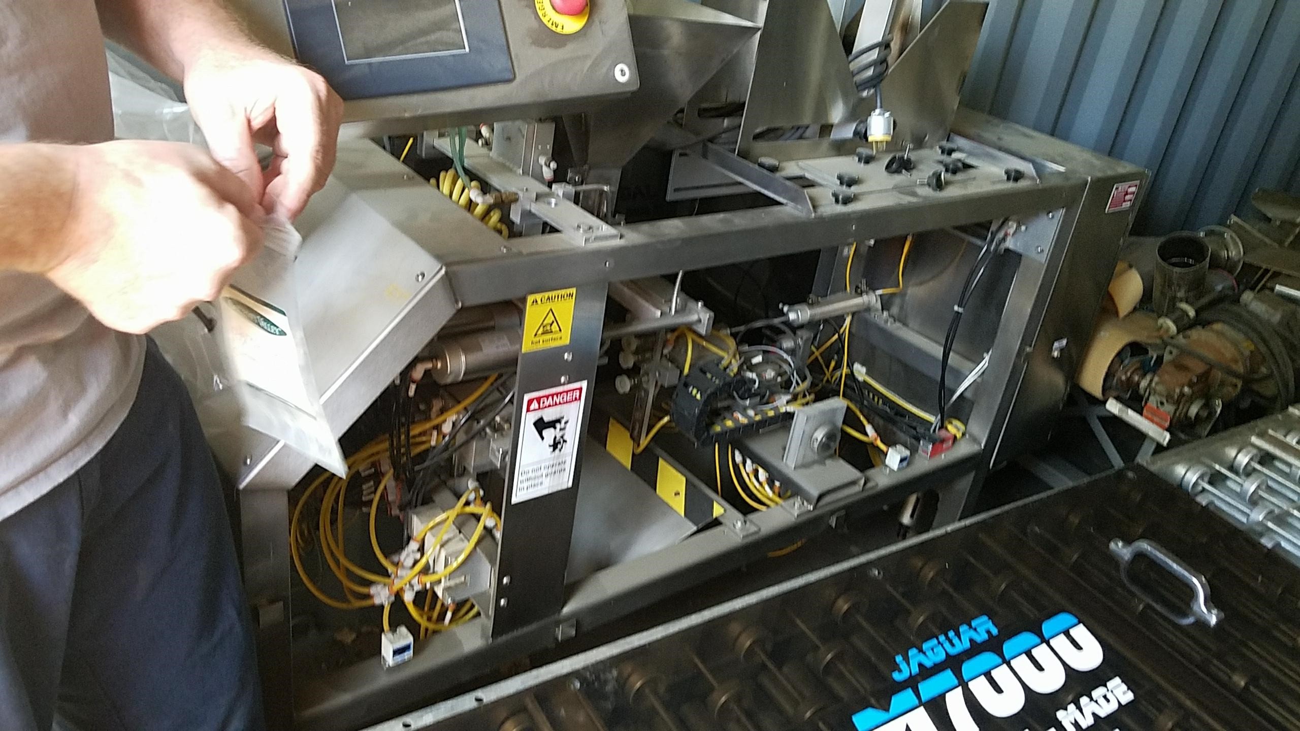 Pouch Bagger - Dyetech Equipment Group