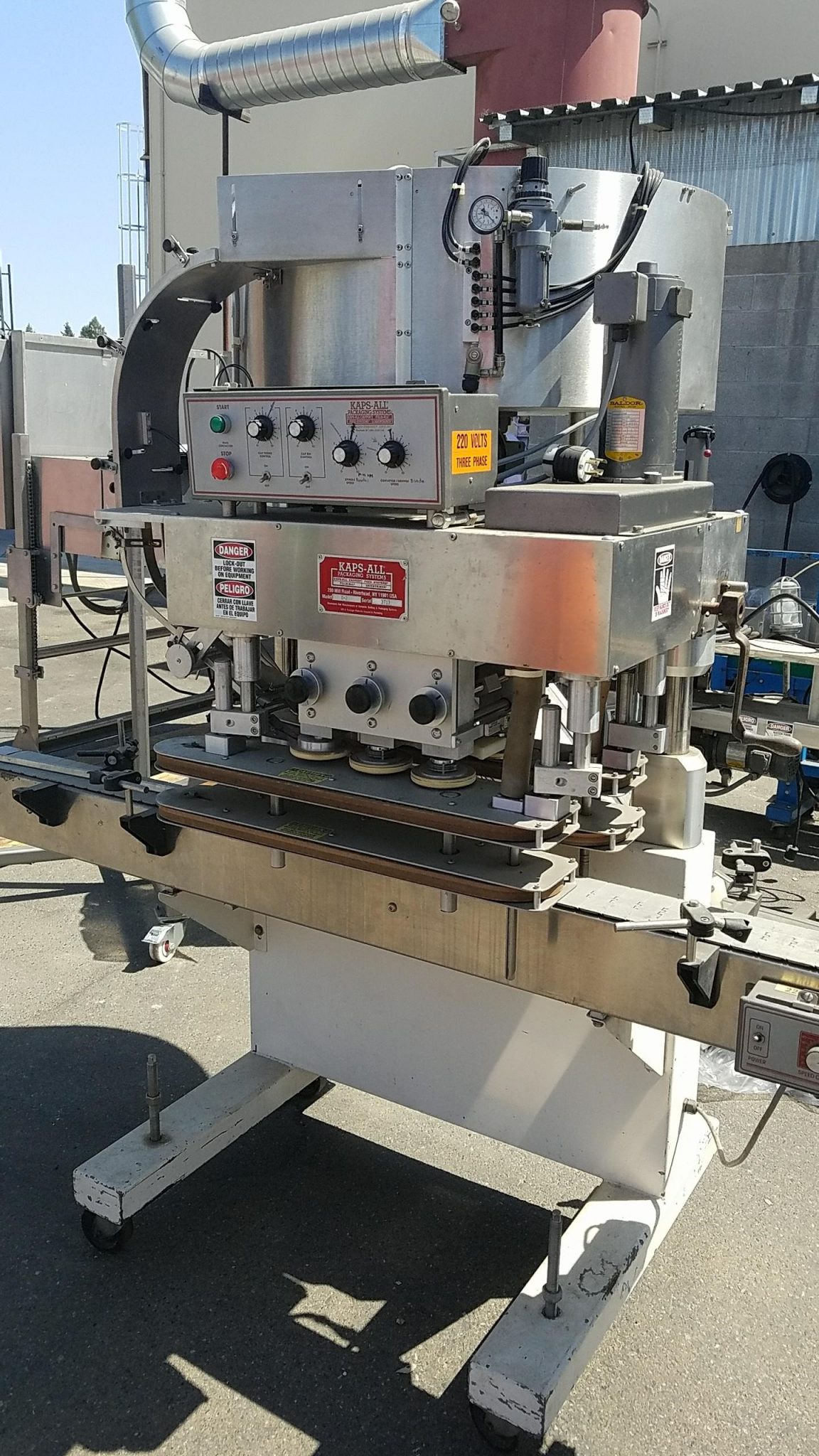 KAPS-ALL Capping System (With Sorter) - Dyetech Equipment Group